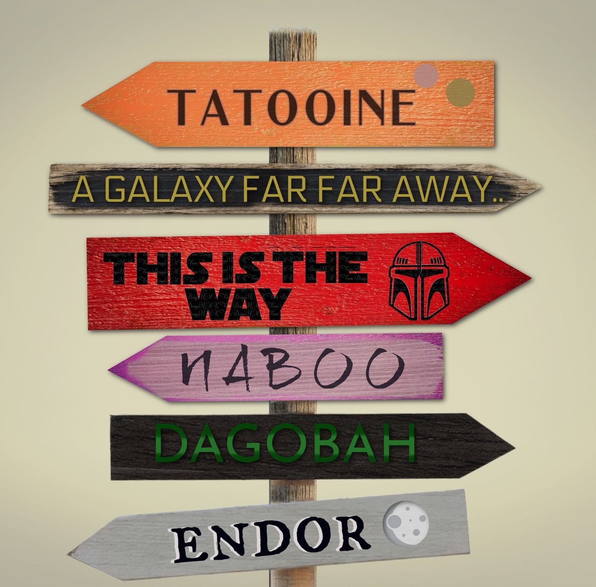 Fantasy Directional Signs | TheTikiCompany