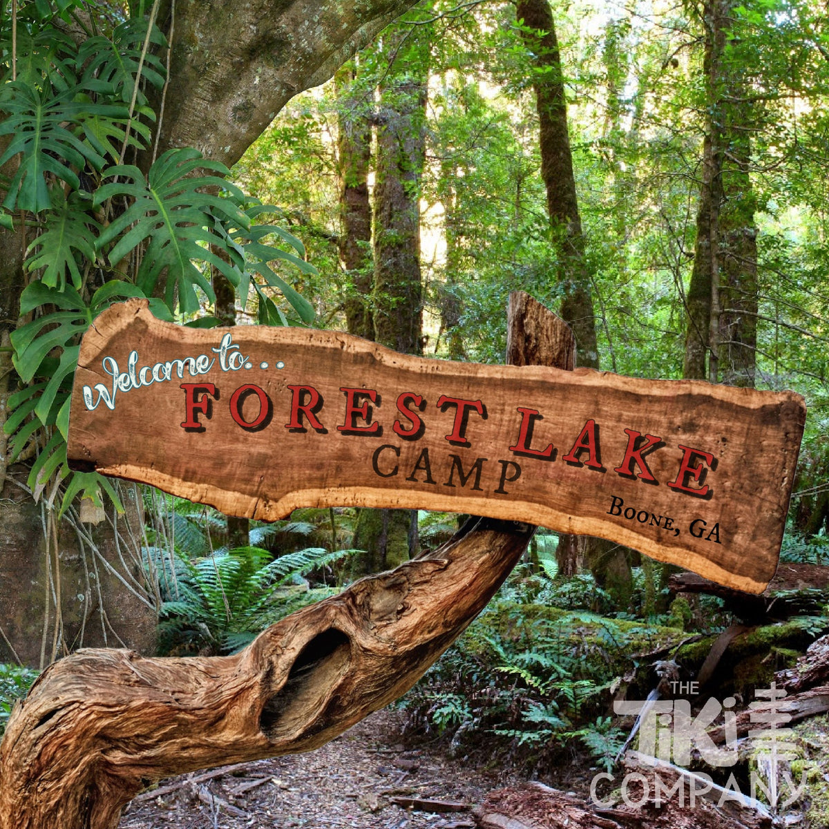 Large Florida Red Cedar Signs | TheTikiCompany